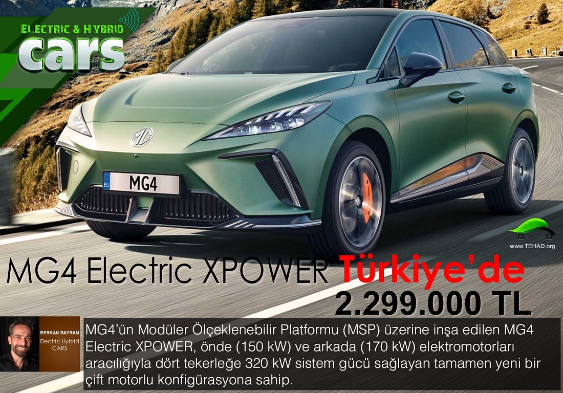 MG’nin en performanslı modeli MG4 XPower Türkiye’de. İşte Fiyatı | Türkiye Elektrikli ve Hibrid ...